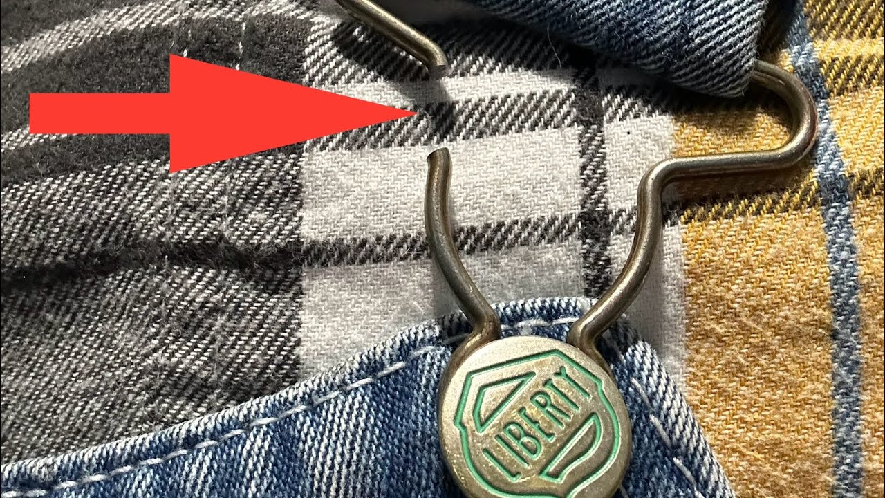 Fix Overalls / Dungarees - Clasp Broke Now What?