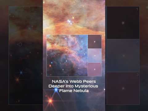 NASA’s Webb Peers Deeper into Mysterious Flame Nebula