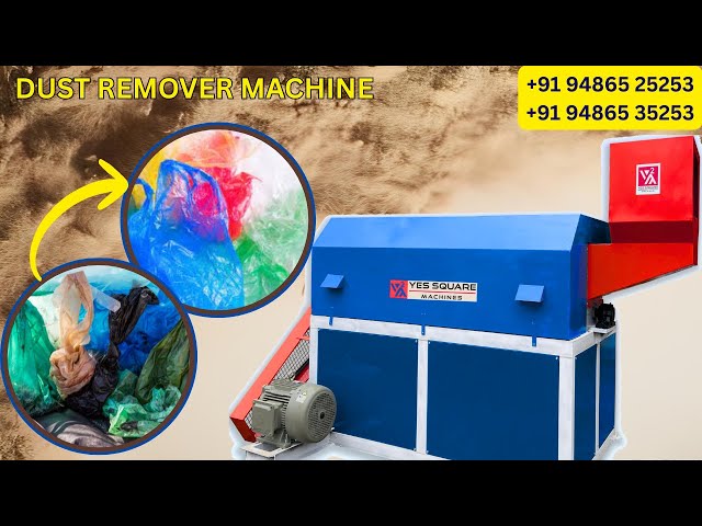 PLASTIC WASTE MANAGEMENT MACHINERIES - Plastic Lumps Shredder Machine ...
