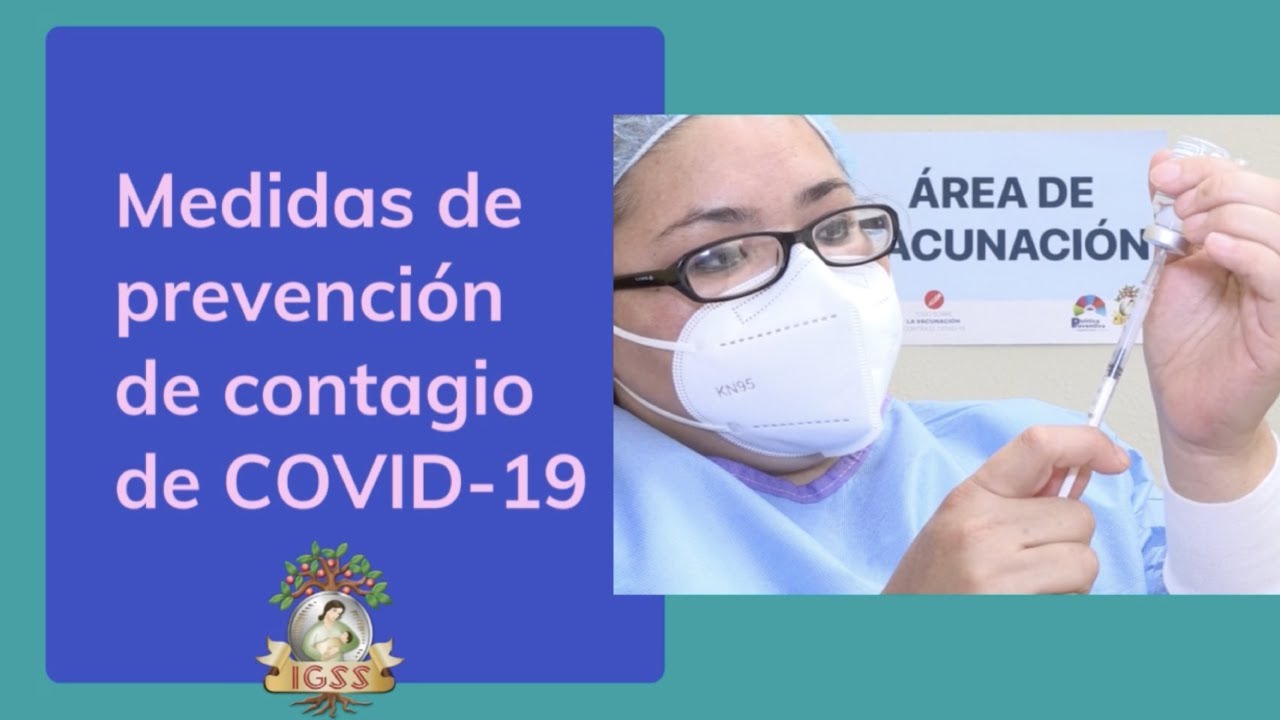 Medidas de prevención de contagio de COVID-19