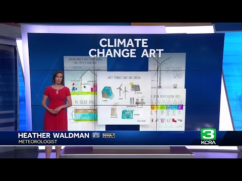 The art of climate change: This watercolorist wants to change the way we see the science and policy