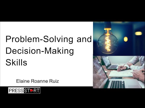 Problem-Solving and Decision-Making Skills Webinar