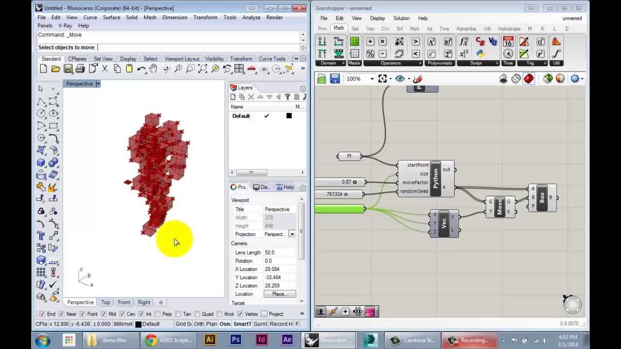 Python Scripting in Grasshopper - Scripting Rhino 1/2