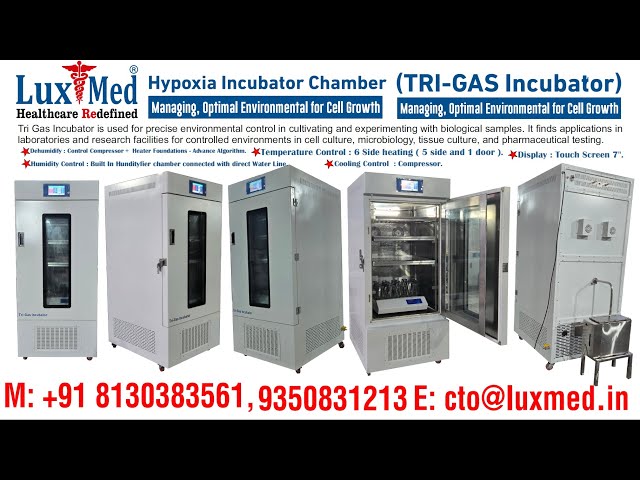 Bod Incubator - Hypoxia Incubator Chamber - 160 to 180 Ltr Manufacturer ...