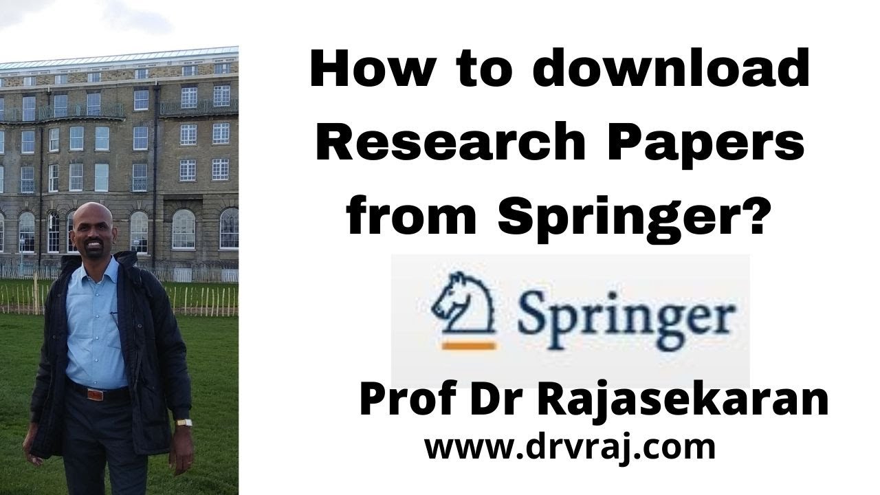 A Comprehensive Guide to Downloading Springer Research Papers | Galaxy.ai
