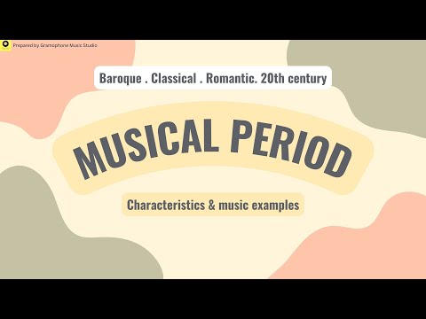 What are 4 Musical Periods & how to differentiate? Characteristics ...