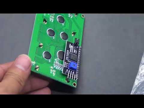 IIC/I2C 2004 LCD2004 LCD Module Blue Screen Provides Library Files Compatible with Arduino