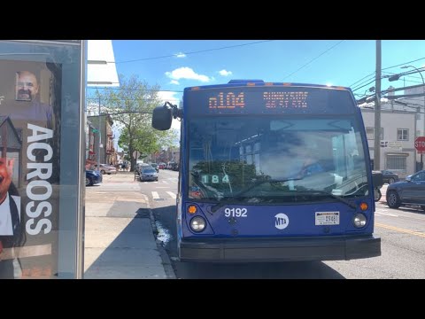 MTA Bus: 2024 Novabus LFS #9192 on the Q104
