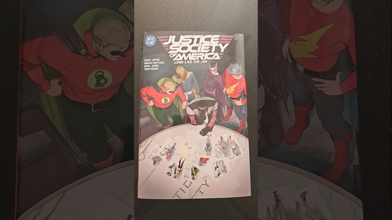 Justice Society of America Vol 2 Issues 6 to 12 Hardcover Geoff Johns Marco Santucci Todd Nauck ♥️