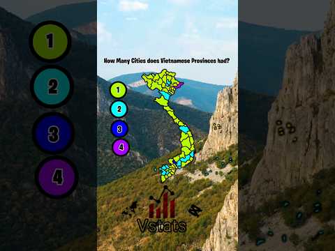 How many cities does Vietnamese provinces had #mapping #viral #edit #empire #vietnam