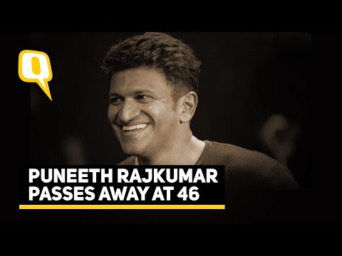 Nation Mourns Untimely Demise Of Kannada Power Star Puneeth Rajkumar | The Quint