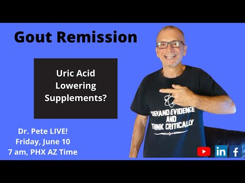Gout Remission: Uric Acid Lowering Supplements