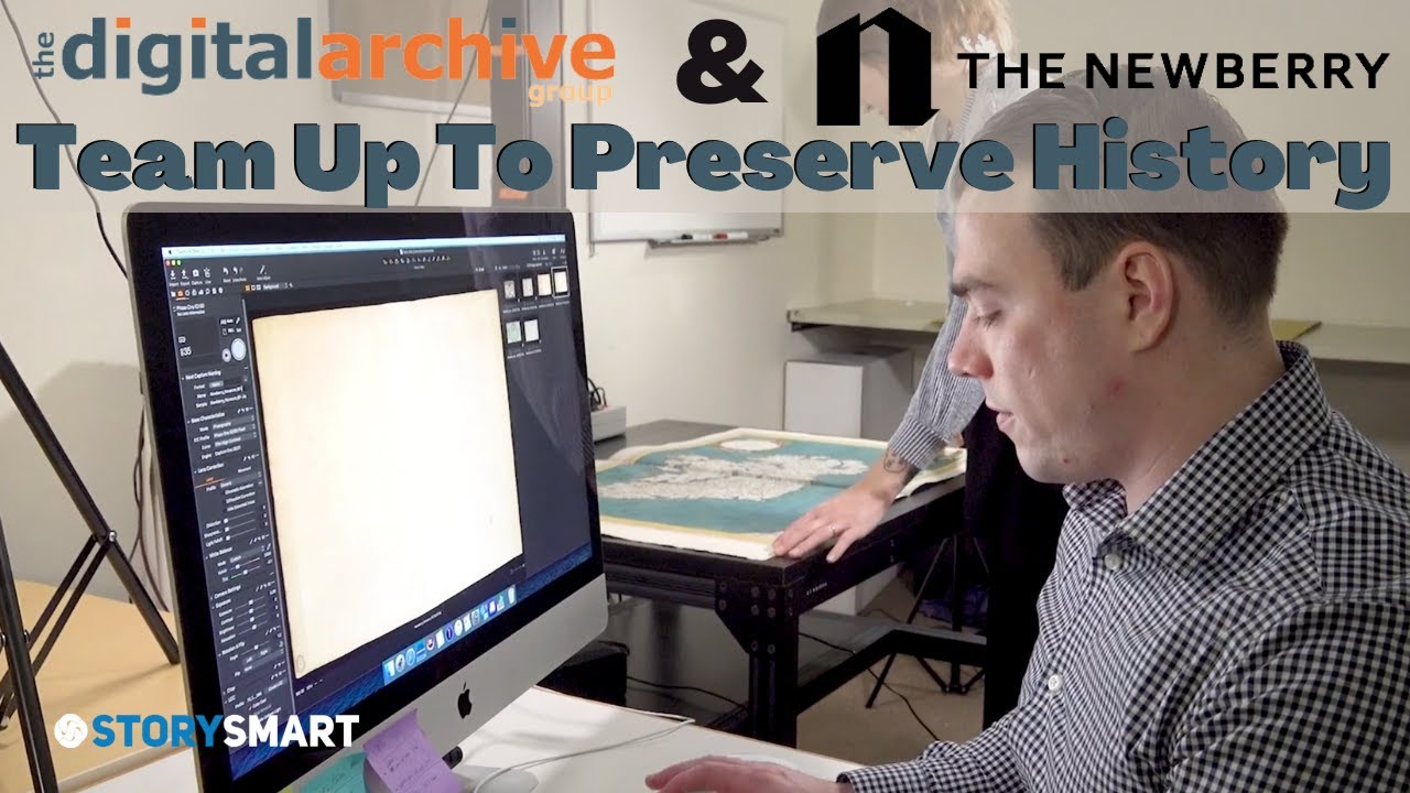 THE NEWBERRY LIBRARY TEAMS UP WITH THE DIGITAL ARCHIVE GROUP TO PRESERVE HISTORY
