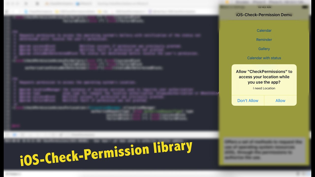 ios-check-permission library