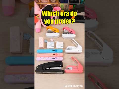 Staplers From Different Eras! #shorts