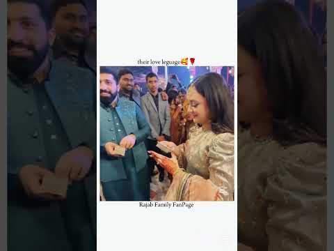 their love leguage🥰🌹|#rajabfamily