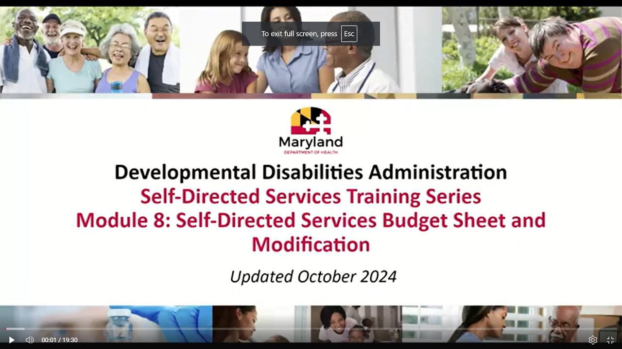 Understanding the Self-Directed Services Budget Sheet and Modifications ...