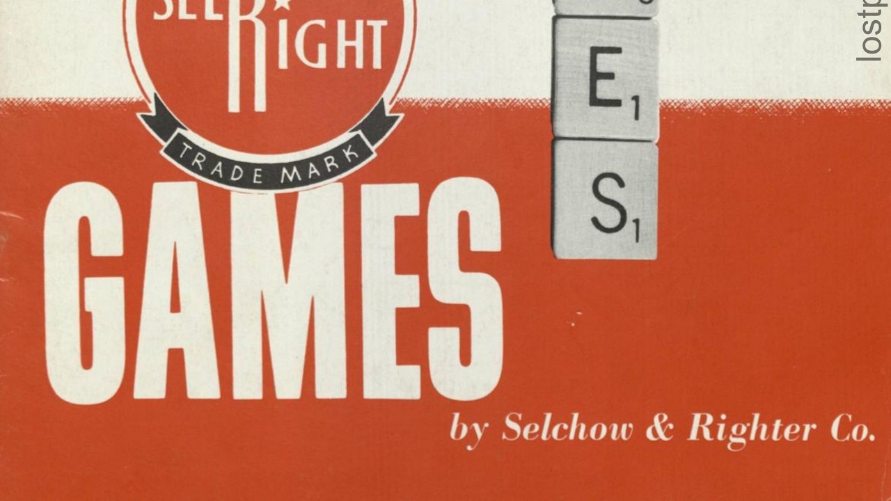 selchow and righter 1956 catalogue