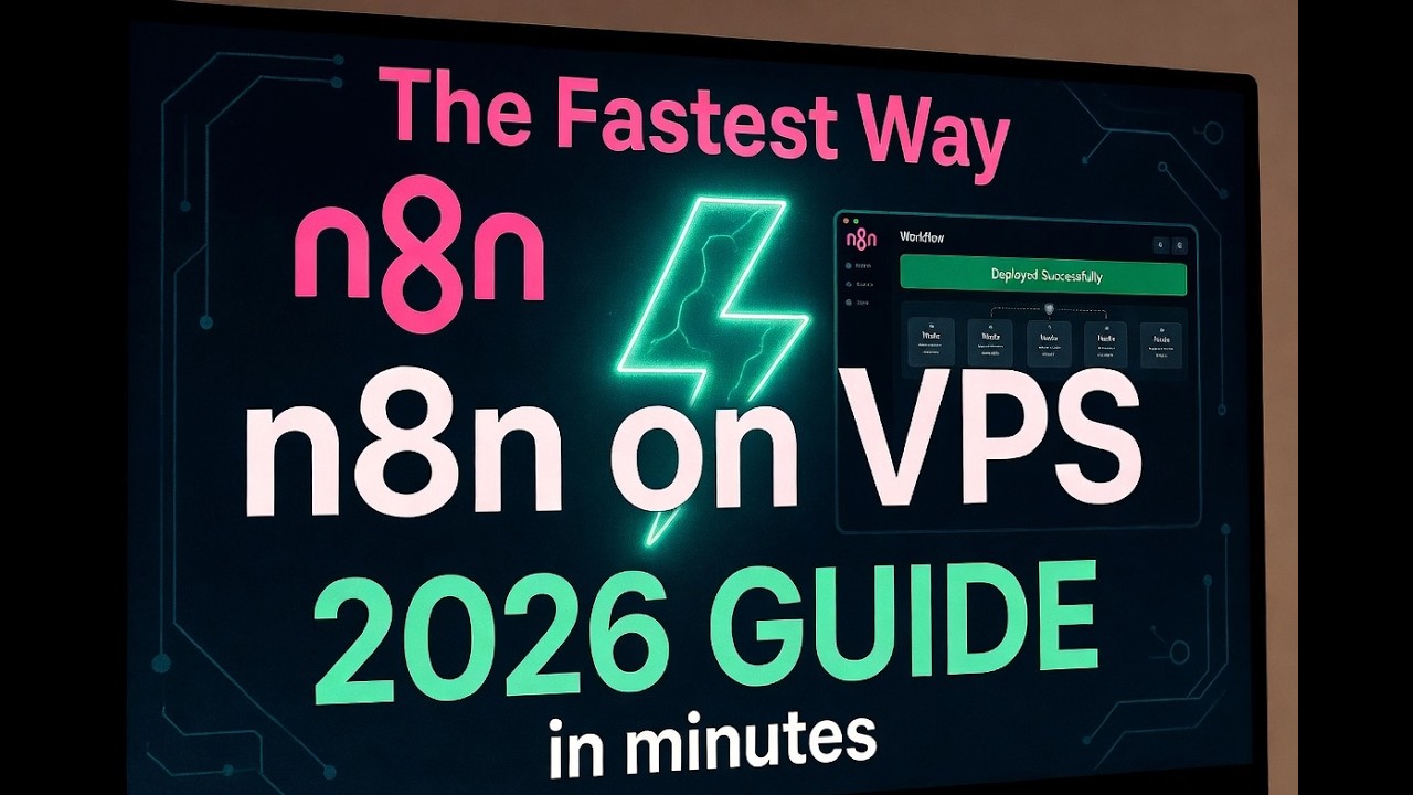The Fastest Way to Host n8n on a VPS (2026 Guide)