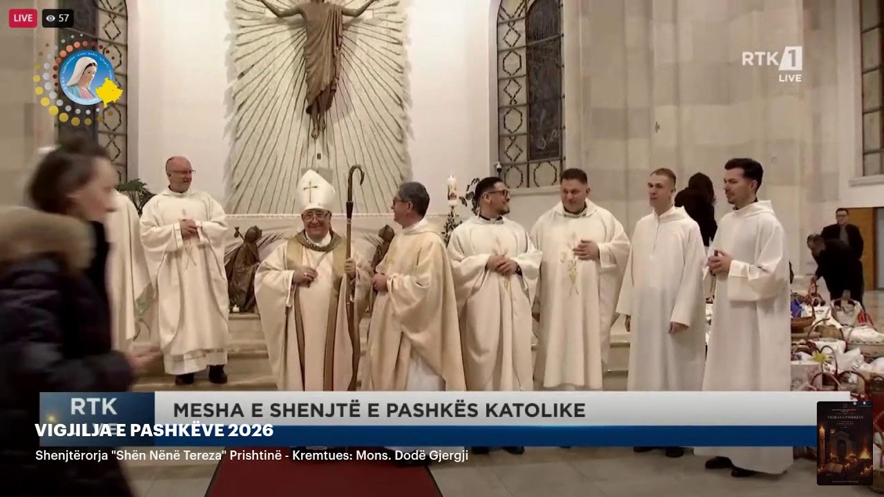 VIGJILJA E PASHKËVE 2026 - Shenjtërorja 