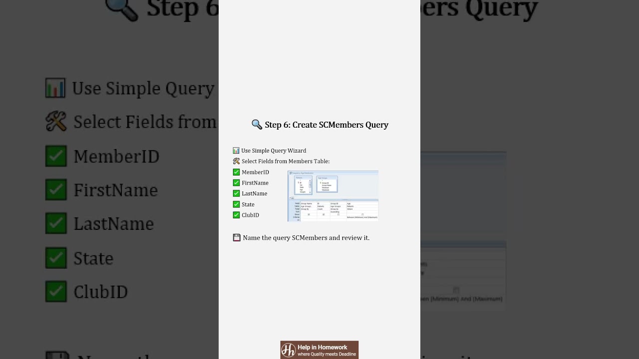 Shelly Cashman Access 365/2021 | Module 1: End of Module Project 1 #shorts #solved