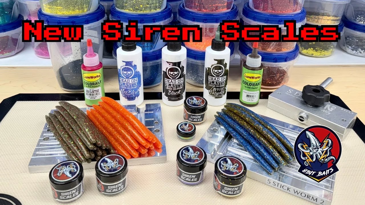 Making Baits with New Siren Scales.