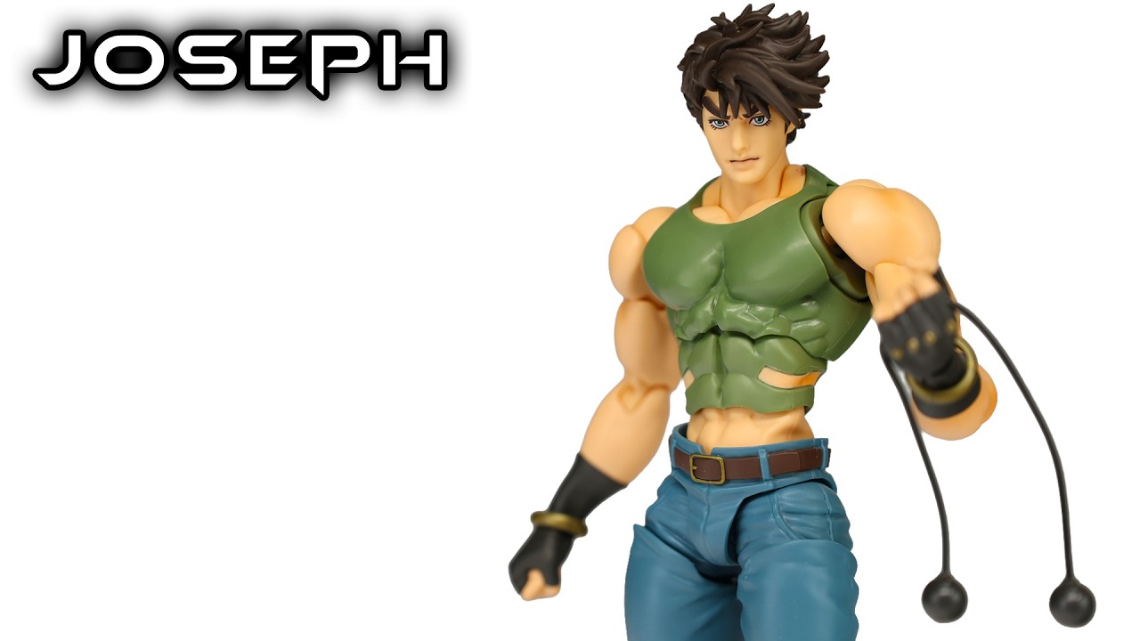 S.H. Figuarts JOSEPH JOESTAR JoJo's Bizarre Adventure: Battle Tendancy Action Figure Review