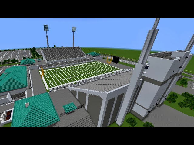 C.H. Collins Athletic Complex Minecraft Map