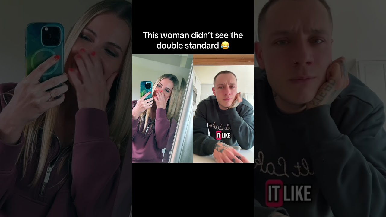 Another double standard that a woman didn’t understand…#shorts