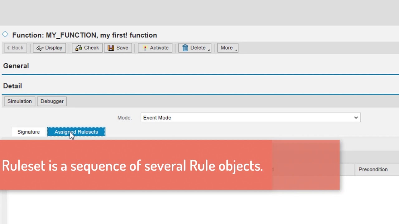 SAP Tutorial - BRF Plus( Class 6 ) Class 6 - Function Object