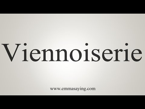 How To Say Viennoiserie