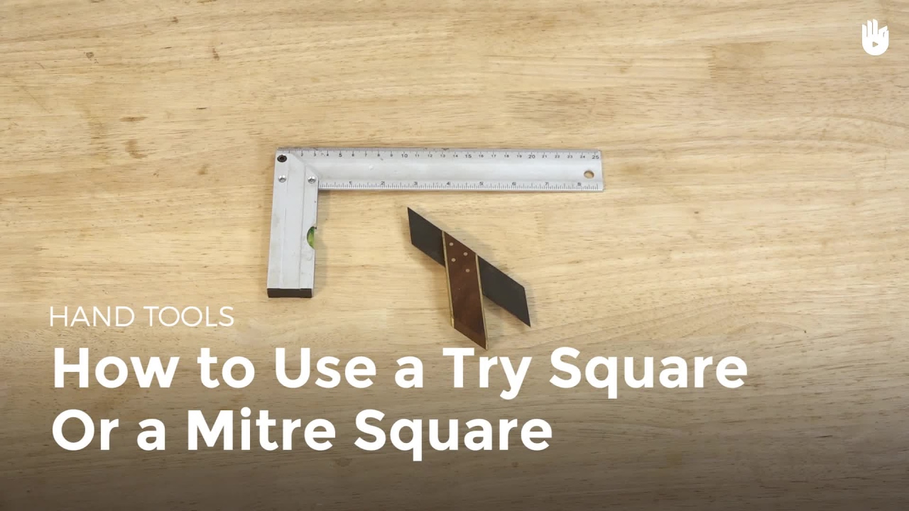 How to Use a Try and Mitre Square - How to Be a Woodworker | Sikana