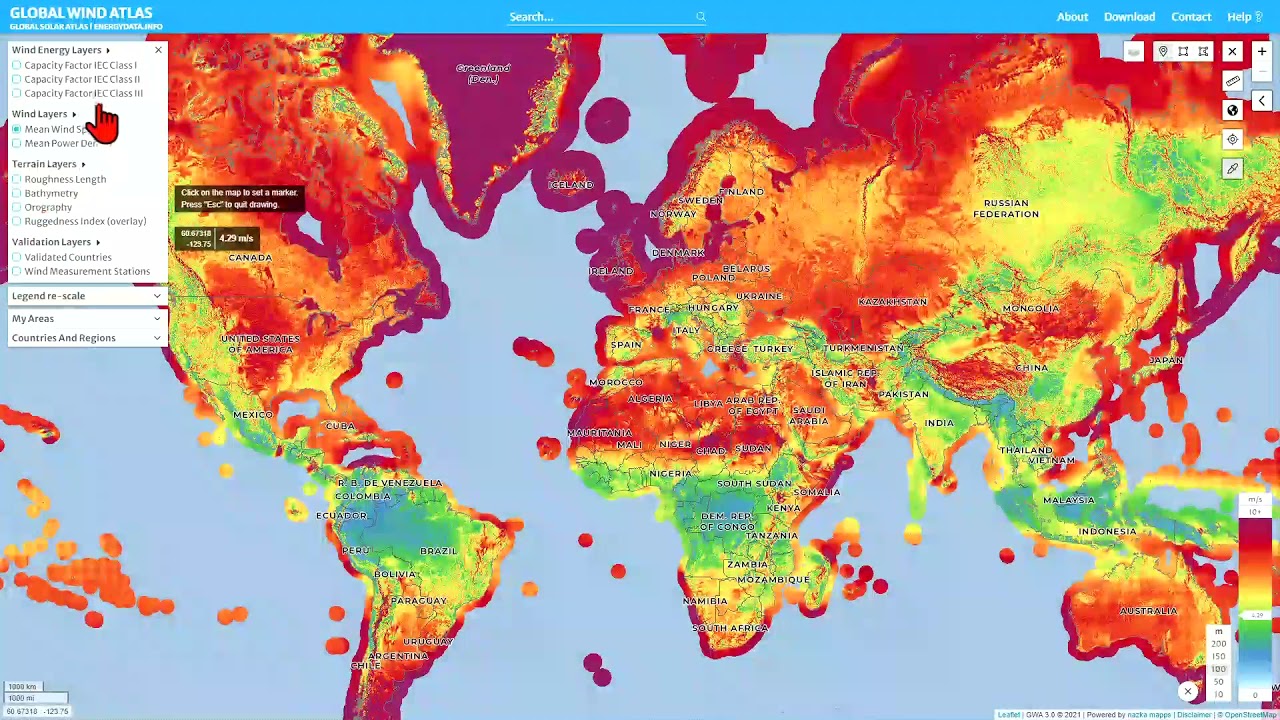 Global Wind Atlas 3.1 - Tutorial part 1