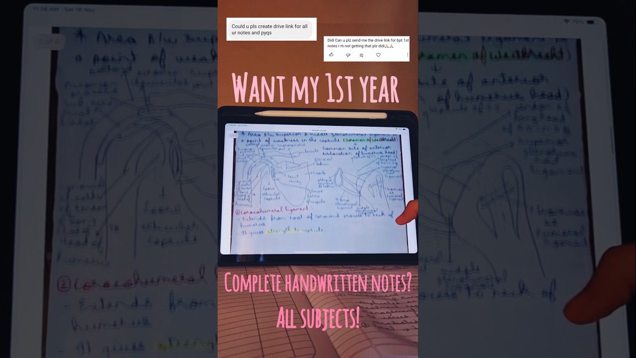 FREE notes 📚 Anatomy , physiology,  biochemistry,  kinesiology,  kinesiotherapy,  electrotherapy#bpt