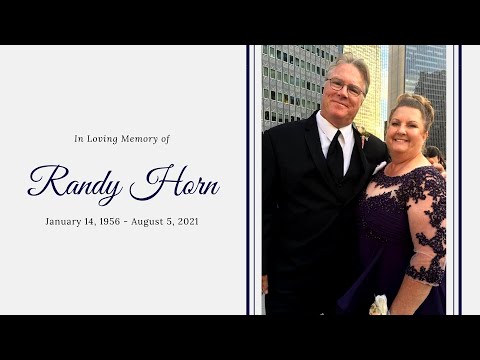 Randy Horn Memorial Service