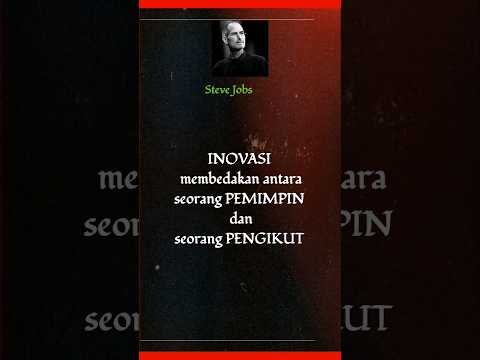Mari berinovasi ! #stevejobs #motivasi #inovasi