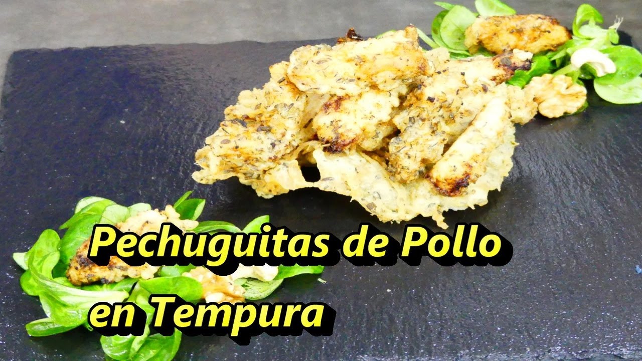 Receta de Pollo en Tempura Crujiente | Cocina