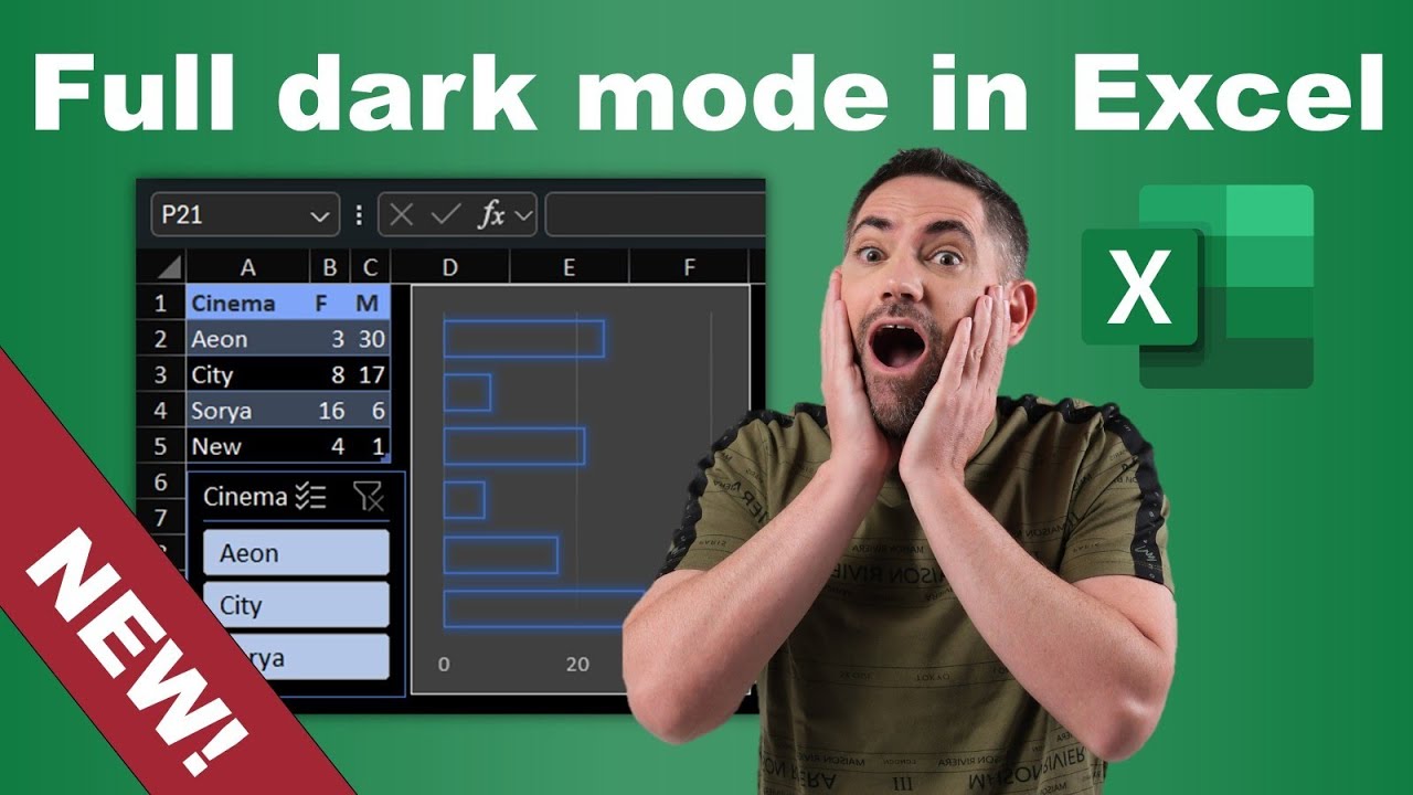 Excel Dark Mode: What’s New in 2025