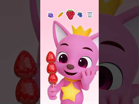π‘ Crunchy, Crunchy, Sweet Tanghulu #Mukbang #Pinkfong #Hogi #Shorts