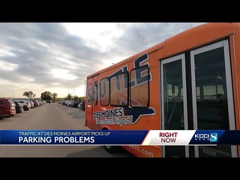 Traffic at Des Moines airport picks up