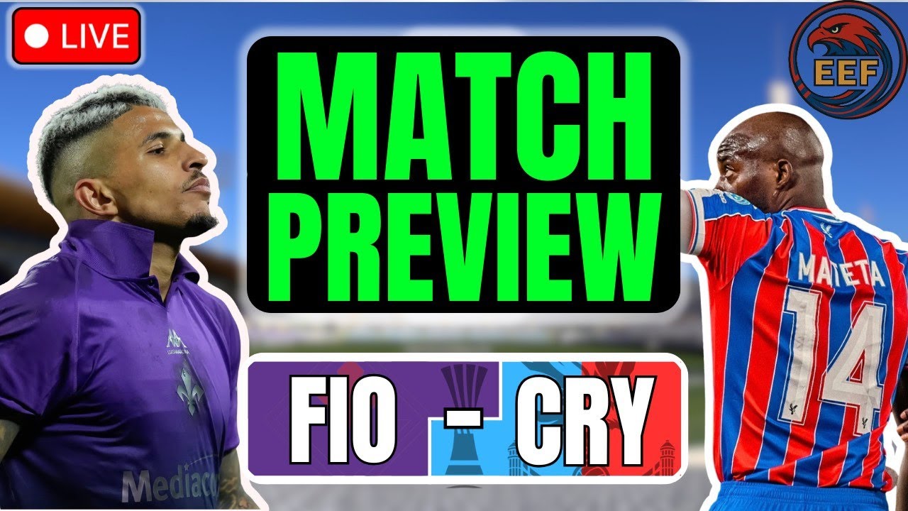 ACF FIORENTINA MATCH PREVIEW | CONFERENCE LEAGUE RO16 #cpfc #crystalpalace #fiorentina #uecl