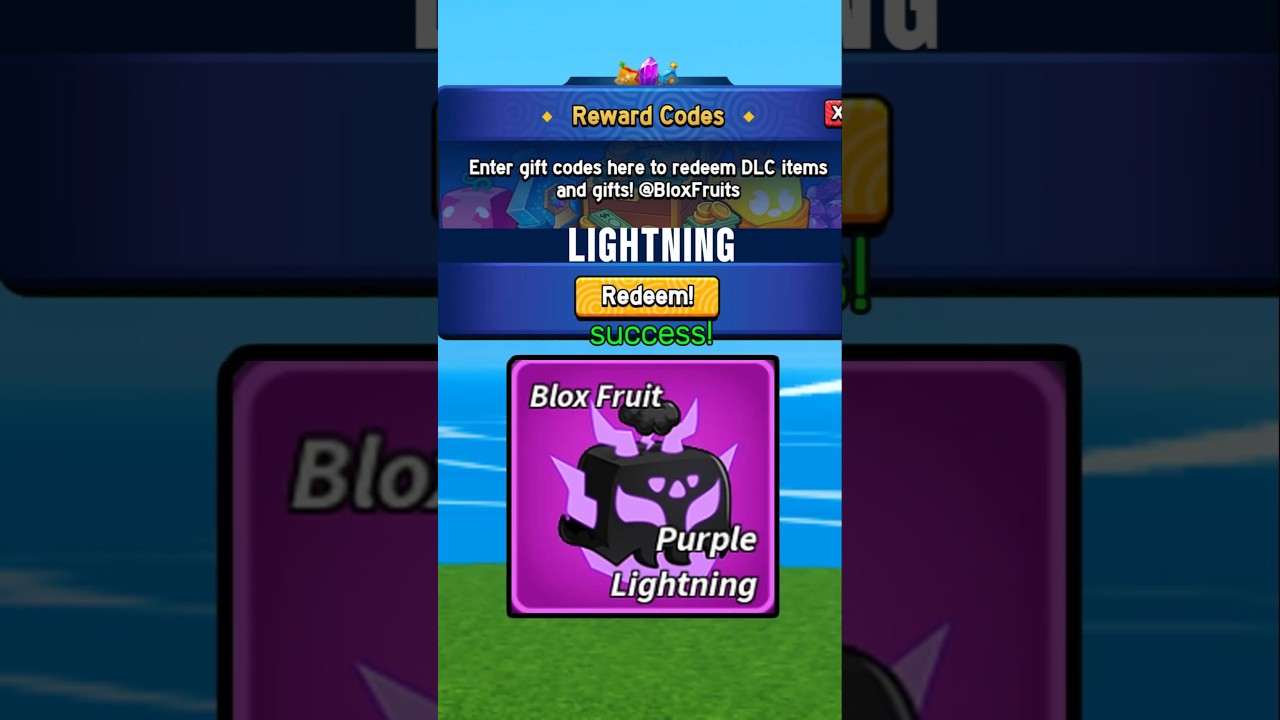 *[LIGHTNING]* ALL NEW WORKING CODES IN BLOX FRUITS 2025!