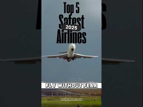 Top 5 Safest Airlines in the World 2025 βοΈ | Fly Without Fear! #shorts