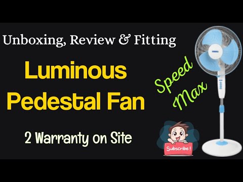 Luminous Pedestal Fan - Latest Price, Dealers & Retailers in India
