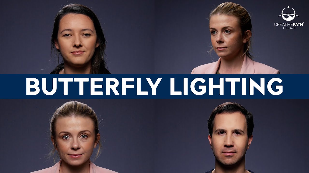 Butterfly Lighting Setup | Film Lighting Techniques