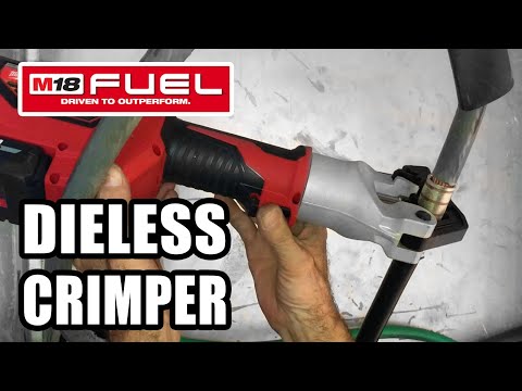 Milwaukee 750 MCM Dieless Crimper Review | Jobsite Tested