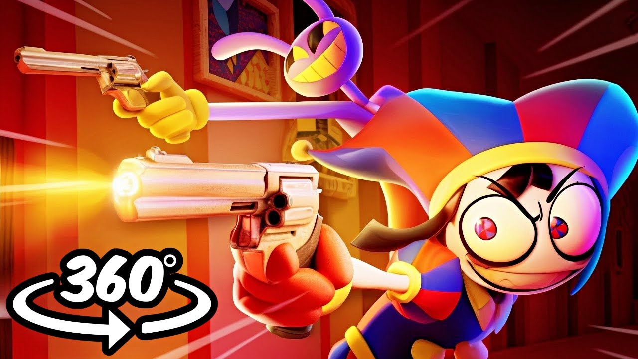 Digital Circus 360° - Everyone GETS Guns! (Episode 6) - VR