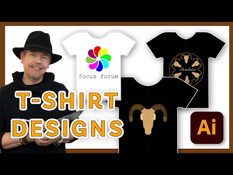 Create T-Shirt Design in Illustrator on the iPad from Photo and / or Sketch - Step by Step Tutorial