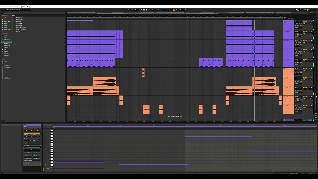 Flaunting - Tech House Ableton Template
