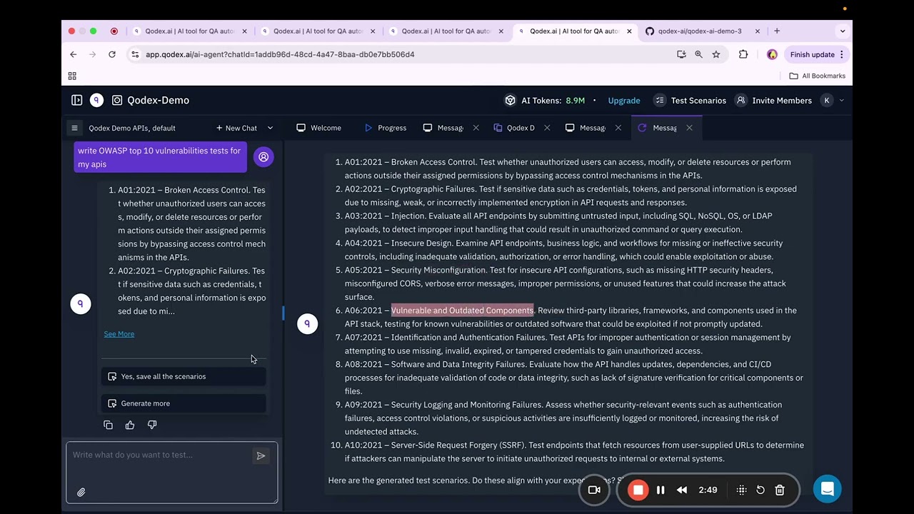 Qodex  - AI Powered API Testing and Security